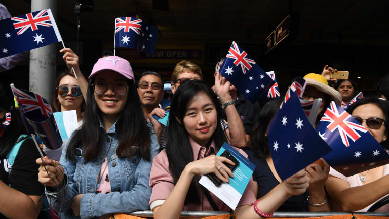 Melbourne's Australia Day parade a multicultural affair