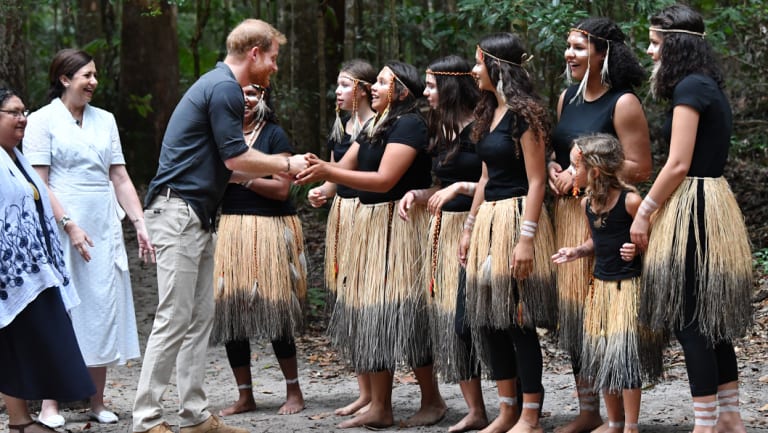 'You're better looking': Prince Harry like his father on conservation