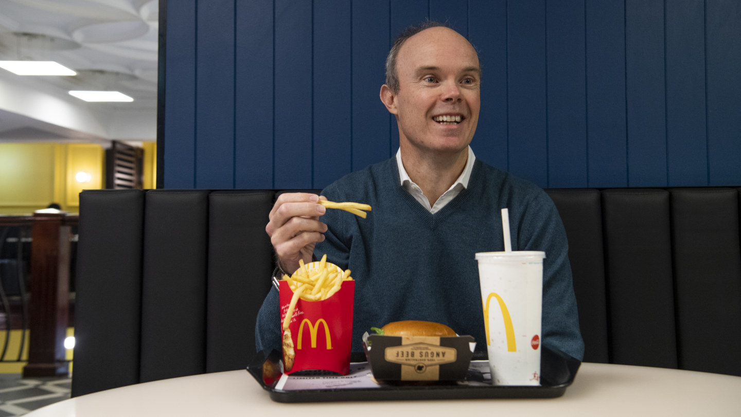 Why billionaire Hamish Douglass loves Maccas