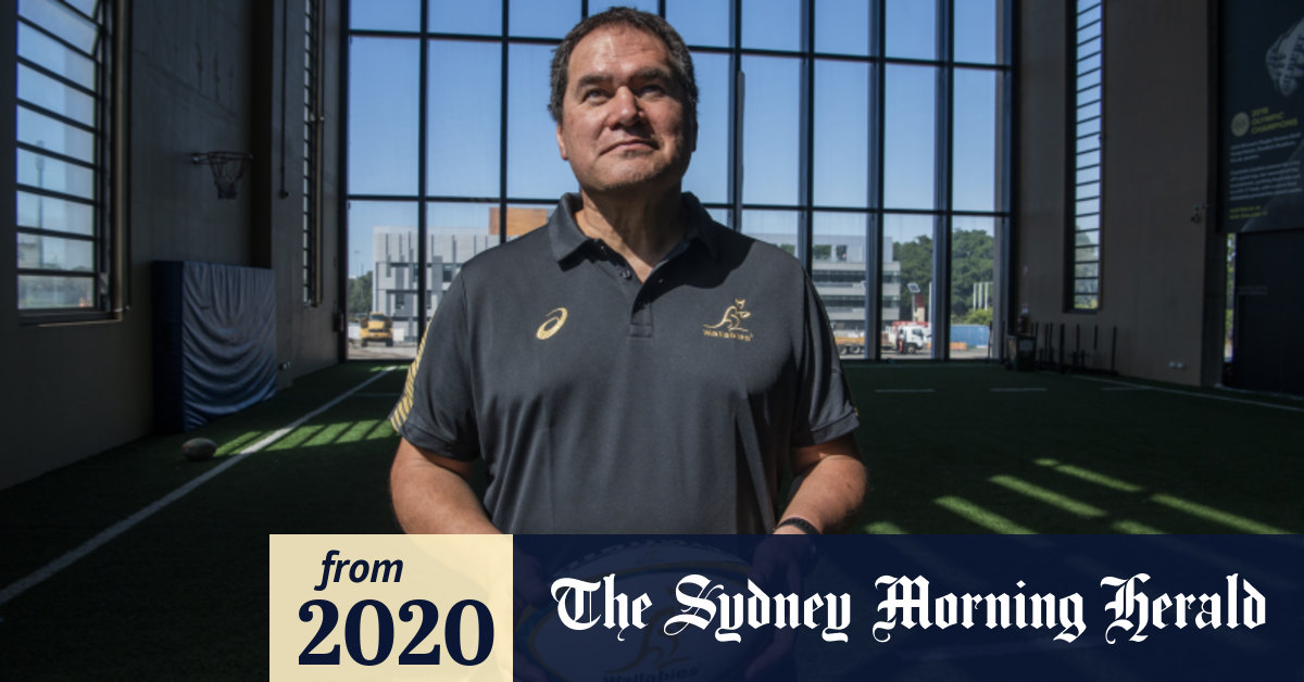 Wallabies coach Dave Rennie arrives in Australia