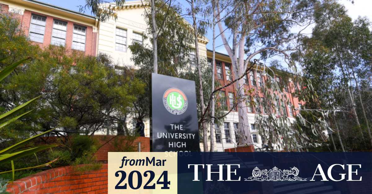 Melbourne schools: University High students sent to North Melbourne ...