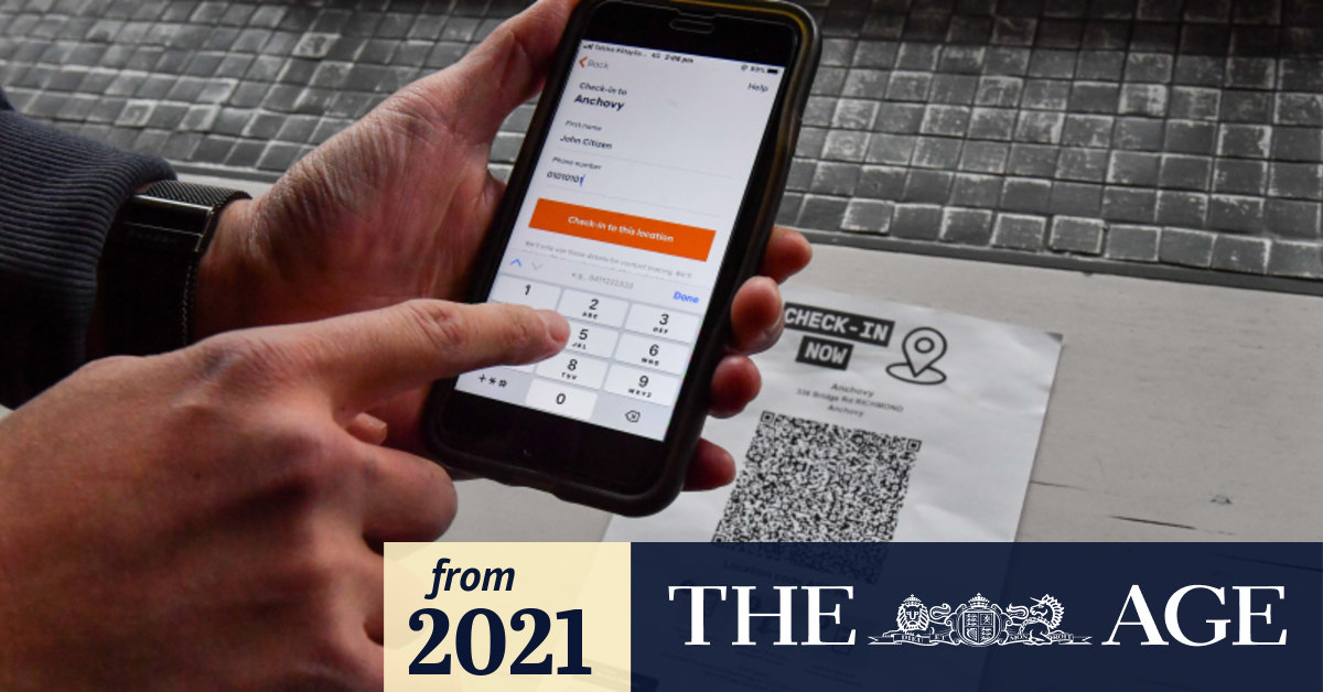 Victoria COVID: QR code check-in data not used by Victoria Police but ...