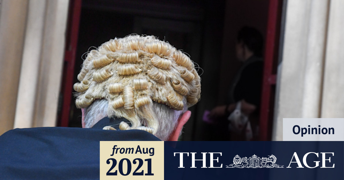 Despite their raffish charm, let’s get wigs out of court