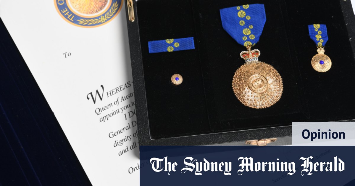 Order of Australia Medal: I’ve decided to act so deserving people are ...