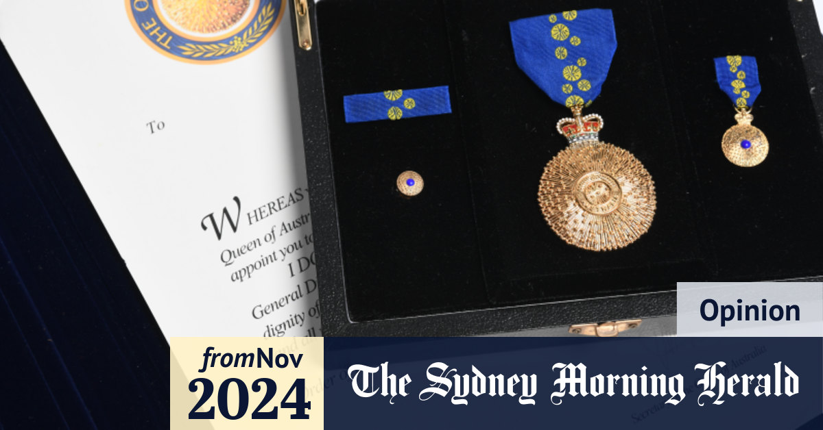 Order of Australia Medal: I’ve decided to act so deserving people are ...