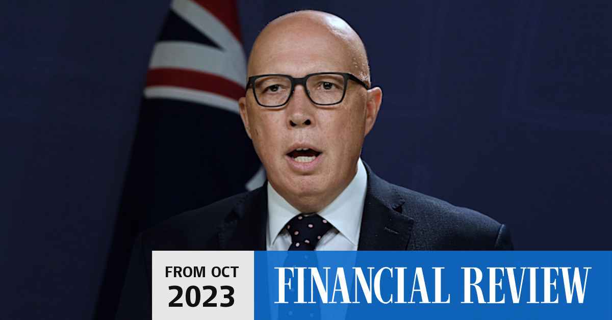 Voice to Parliament: Peter Dutton criticises ‘offensive’ David Rowe cartoon