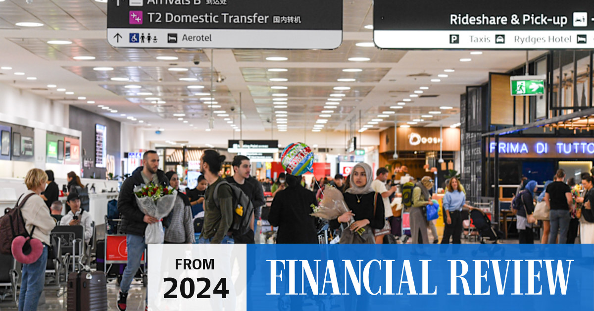 Sydney Airport CEO Scott Charlton says expensive airfares are crimping ...