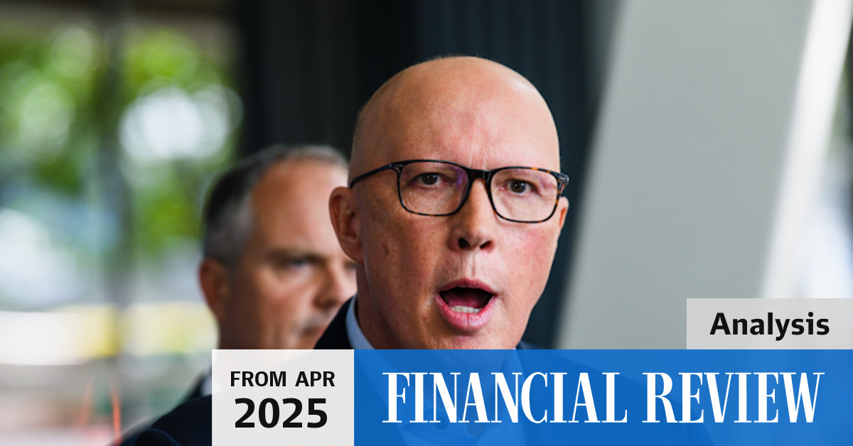 Election 2025: Peter Dutton rights the campaign ship, but time is ...