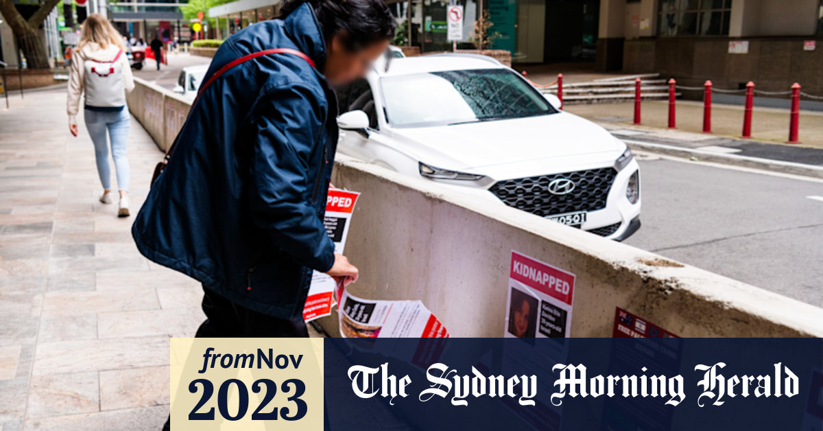 Israel hostage posters torn down by North Sydney council
