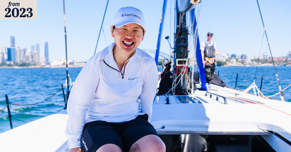 Eight days ago, Wenee Yap had never sailed on the ocean. On Boxing Day ...