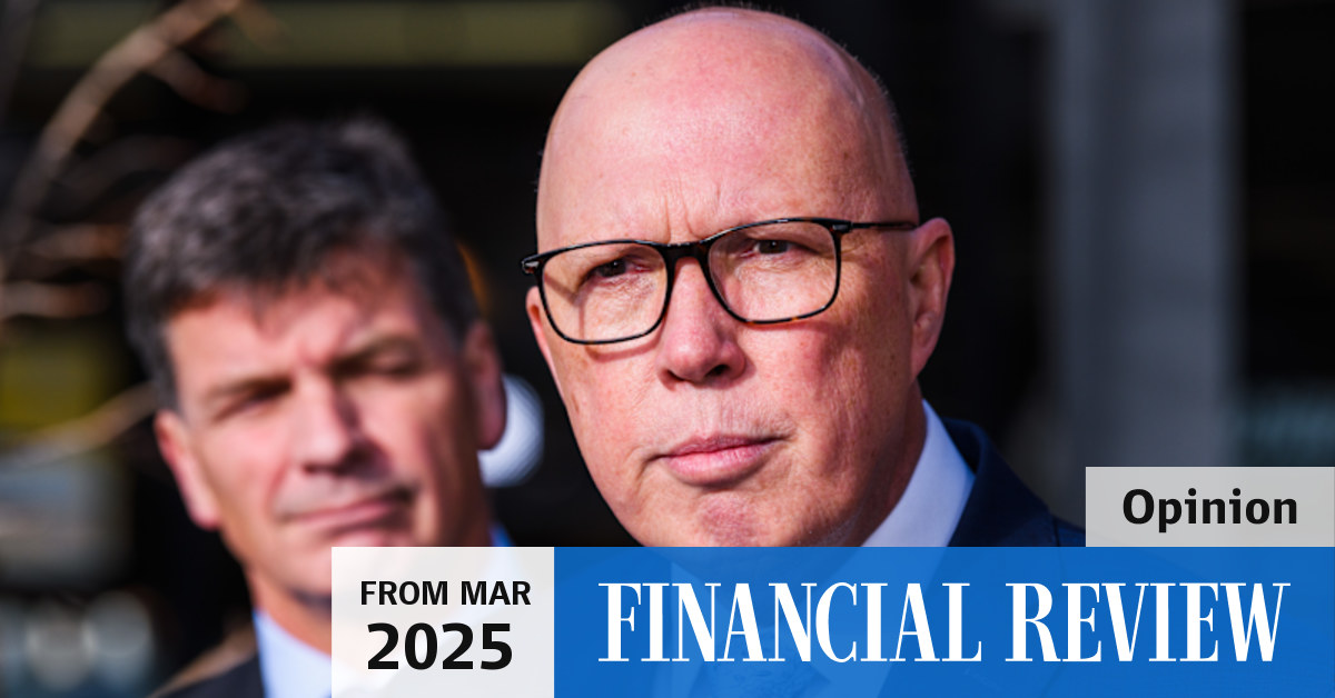 Election 2025: When Angus Taylor’s rationalism collides with Peter ...
