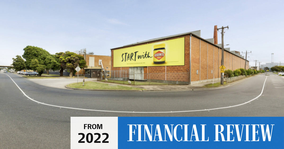 Bega hoping for $150m for 99-year-old Vegemite factory