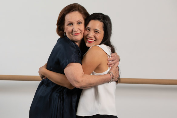 Two of Us with principal répétiteur at Queensland Ballet, Mary Li and ...