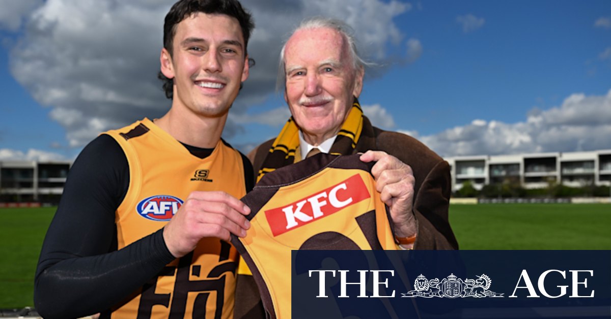 AFL 2025: The ties that bind generations of Hawthorn Hawks; Connor ...
