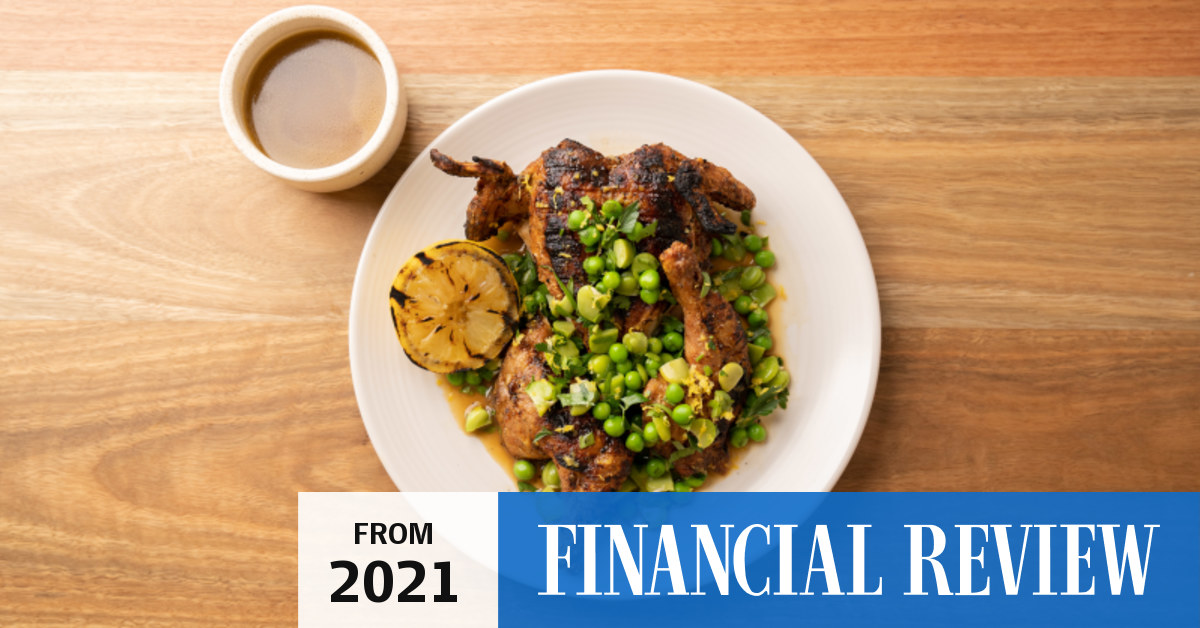 Perth restaurant Cooee’s recipe for barbecued spatchcock with preserved ...