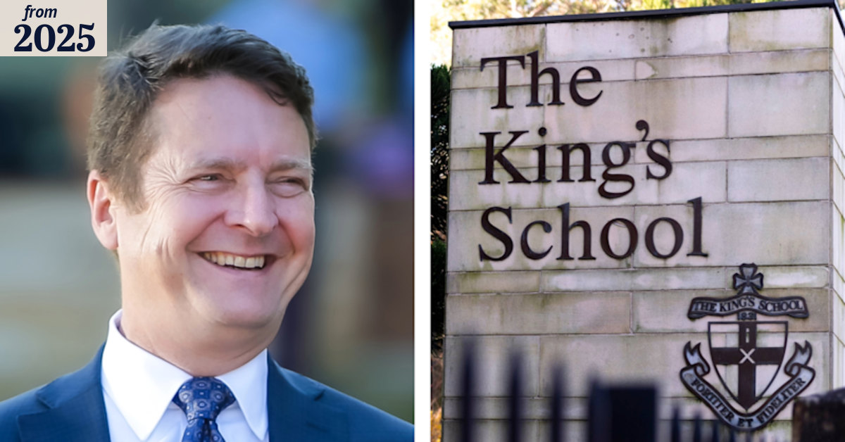 King’s headmaster announces leave over investigation into incident with ...