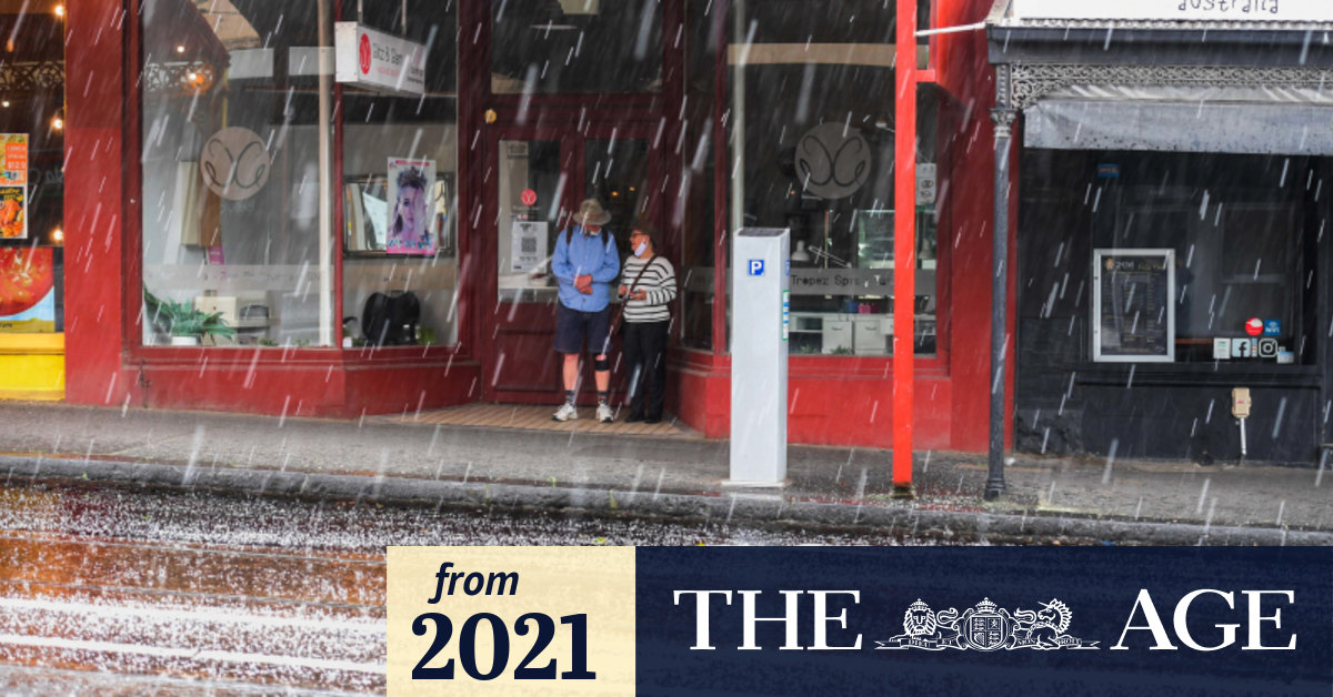 Hail in Melbourne: Victoria hit by ‘significant’ hail, damaging winds ...