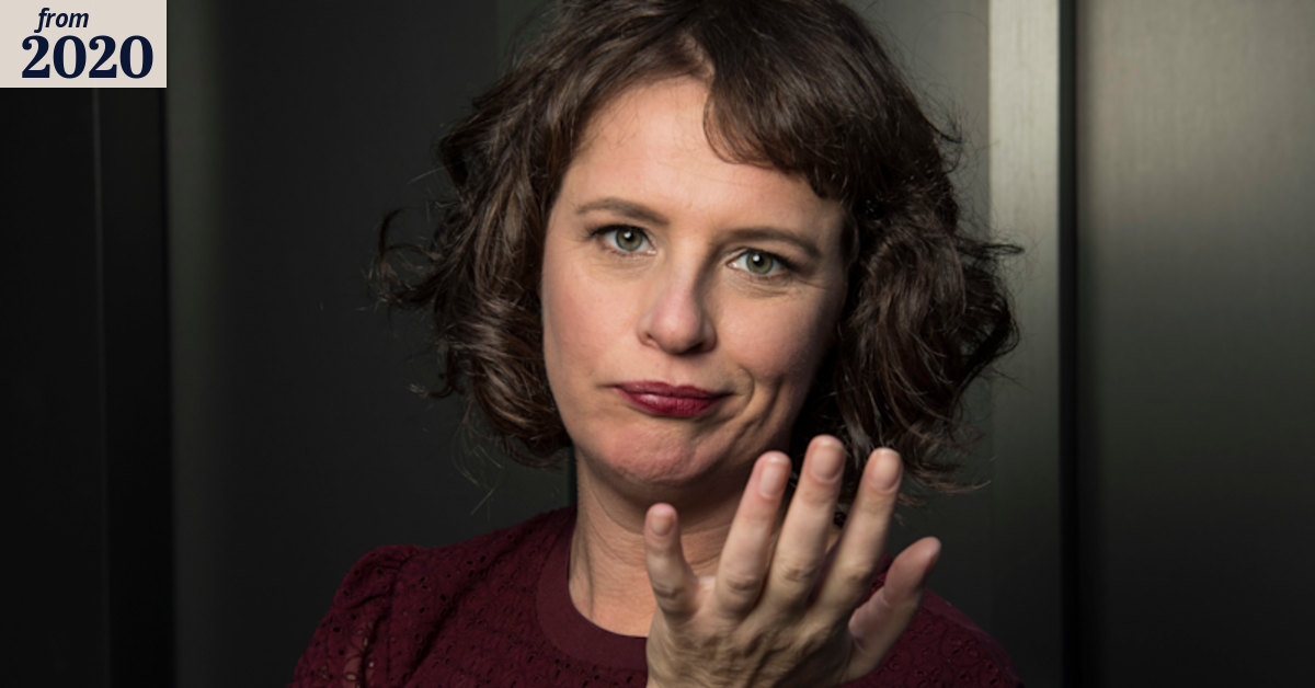 'I've been in tears more than once': Comedian Anne Edmonds on stage fright
