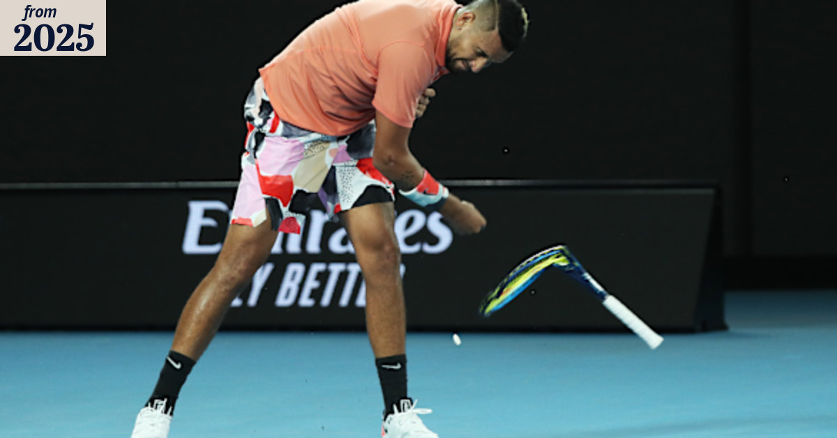 Australian Open 2025: The best racquet smashing tantrums