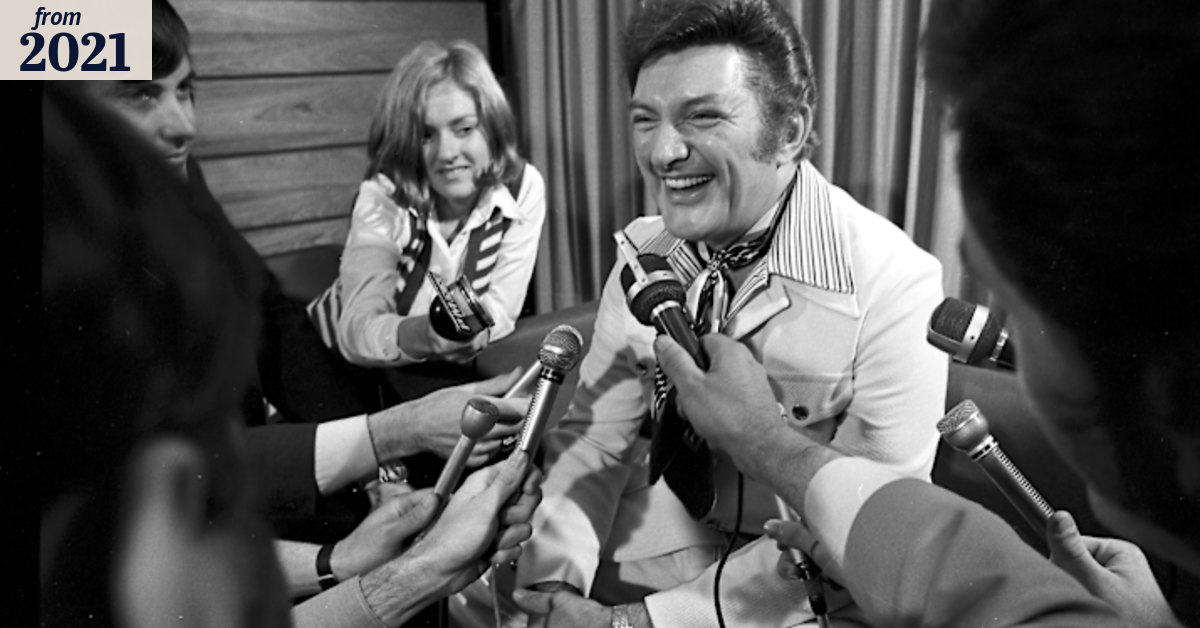 From the Archives, 1971: Liberace, the gate-crasher