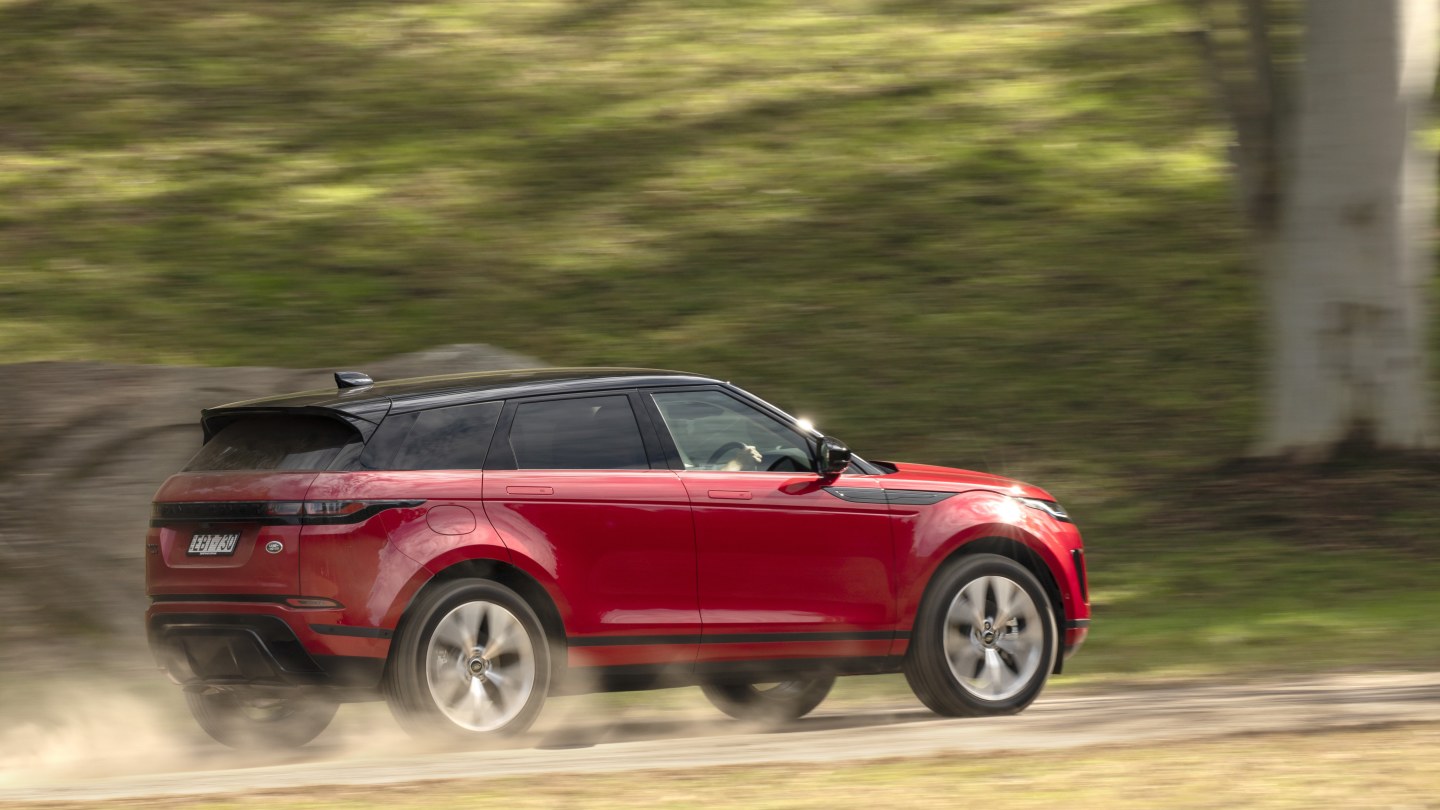 Range Rover’s Evoque gets a high-tech makeover