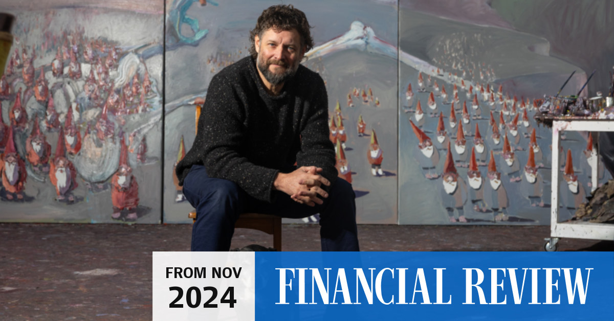 Ben Quilty: 20 Years exhibition in Brisbane displays works from the ...
