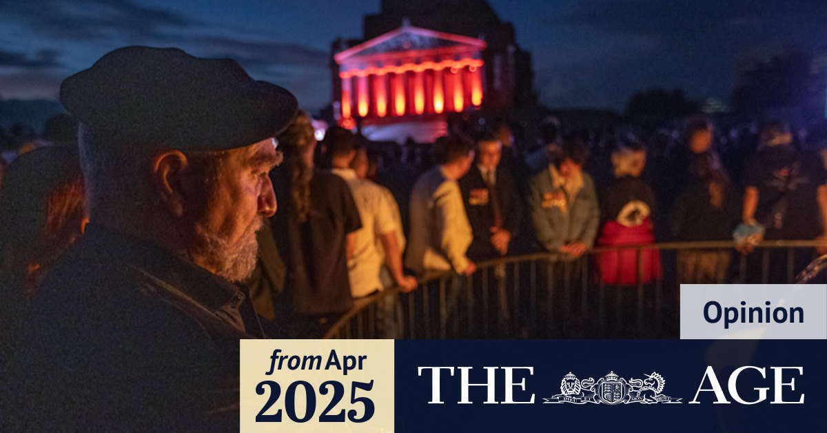 Disruption of dawn service by far-right agitators was an affront to ...