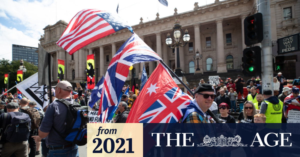 Melbourne protests: Thousands take to Melbourne’s CBD in separate ...