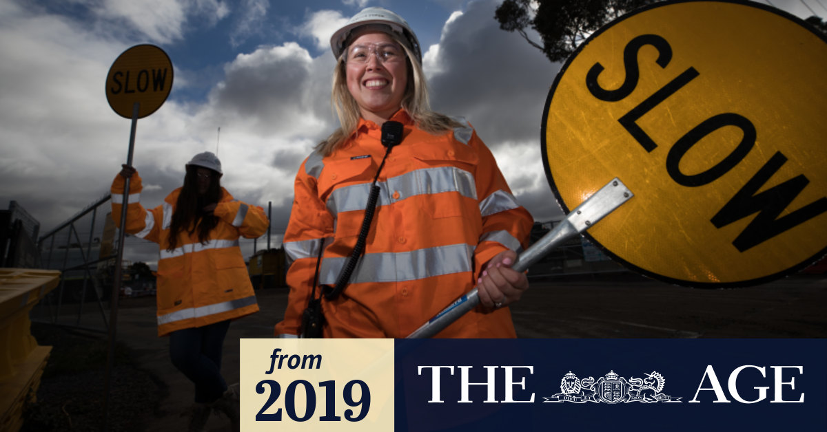 Why you see more women at road works: The changing face of Australia's ...
