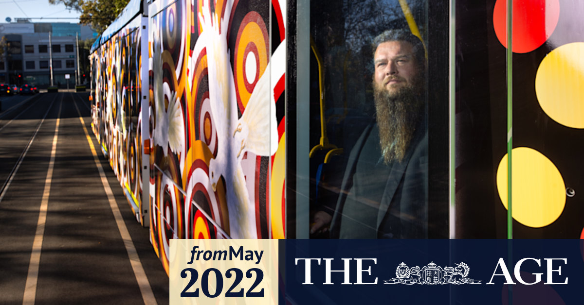 RISING Festival: Lin Onus Melbourne art tram reimagined by his son ...