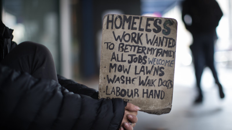 How easy is it to become homeless?