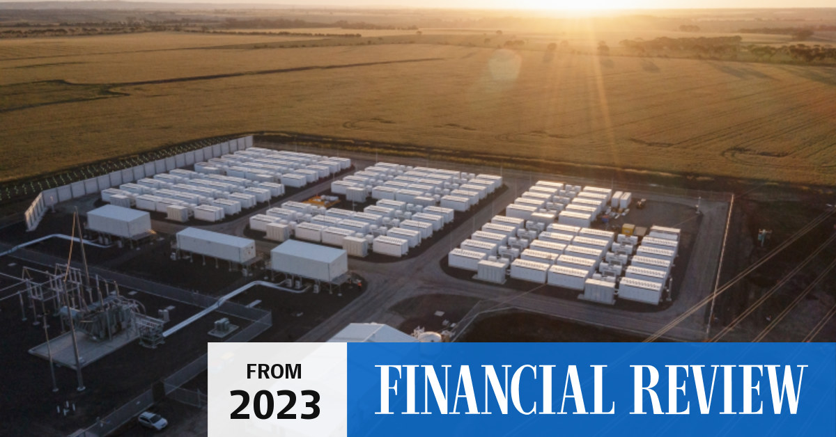 Renewable energy company Neoen starts construction of Blyth big battery ...