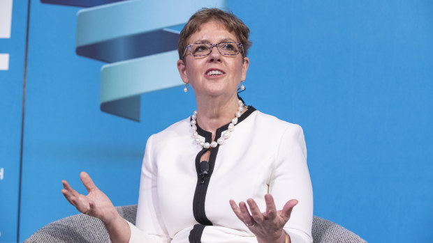 Alexis George seeks a cultural reset as she takes on battered AMP