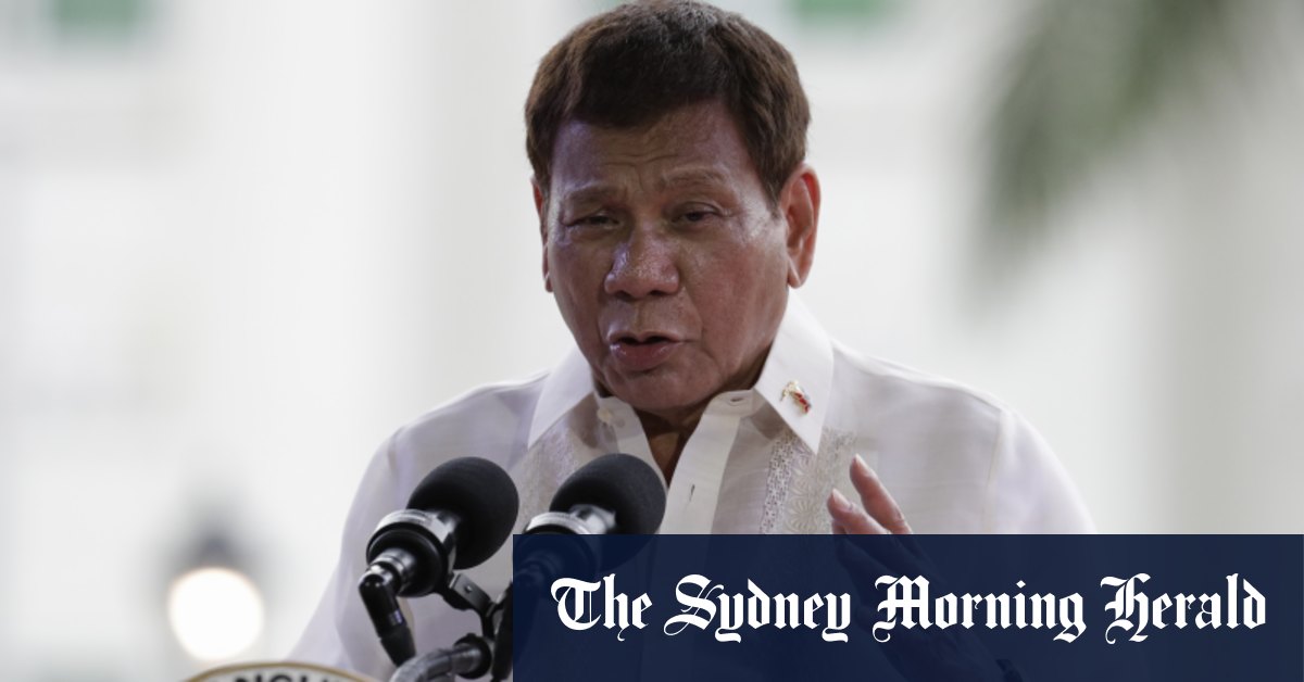 Coronavirus: Philippine President Rodrigo Duterte threatens to jail ...