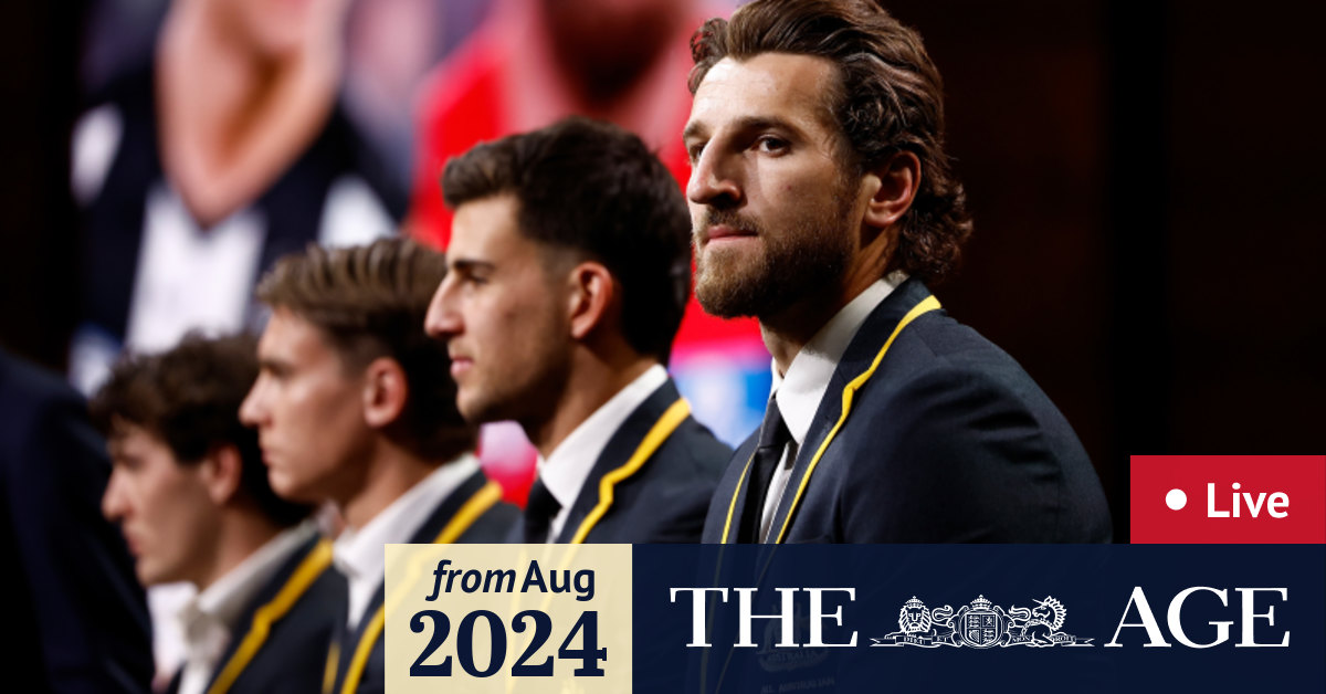 AFL Awards 2024 LIVE updates: All-Australian team, results, winners ...