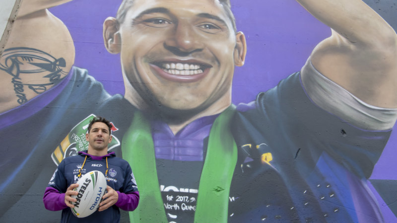 Billy Slater eyes new mural and premiership farewell
