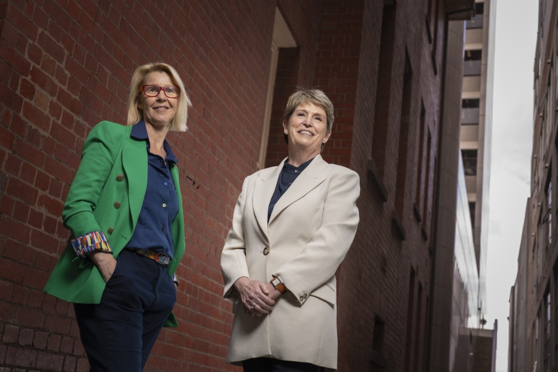 Telstra chair John Mullens, Lendlease director Elizabeth Proust and ...