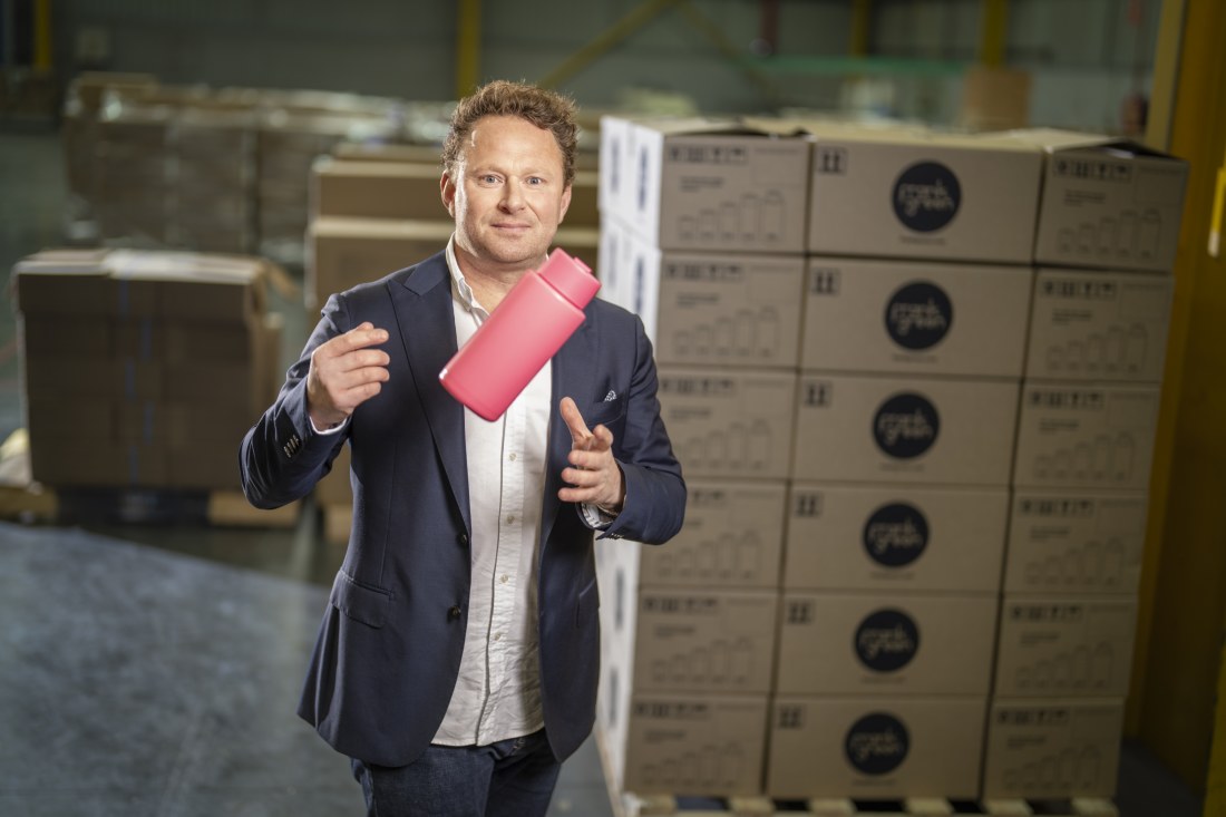 How Frank Green founder Benjamin Young turned the brand’s reusable water bottles and cups into a ...