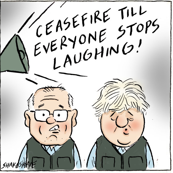 Morrison and Johnson in Israel: irrelevance meets grandstanding