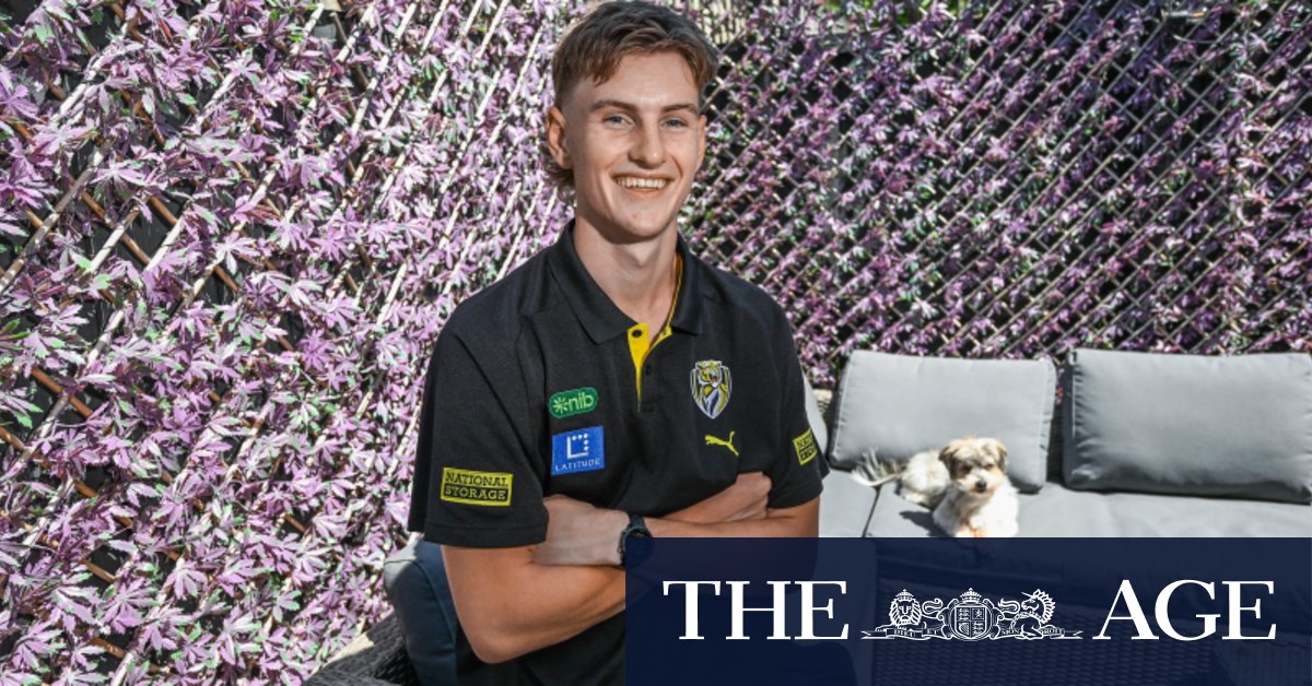 AFL draft 2024: Richmond Tigers’ draftee Luke Trainor has a rich ...