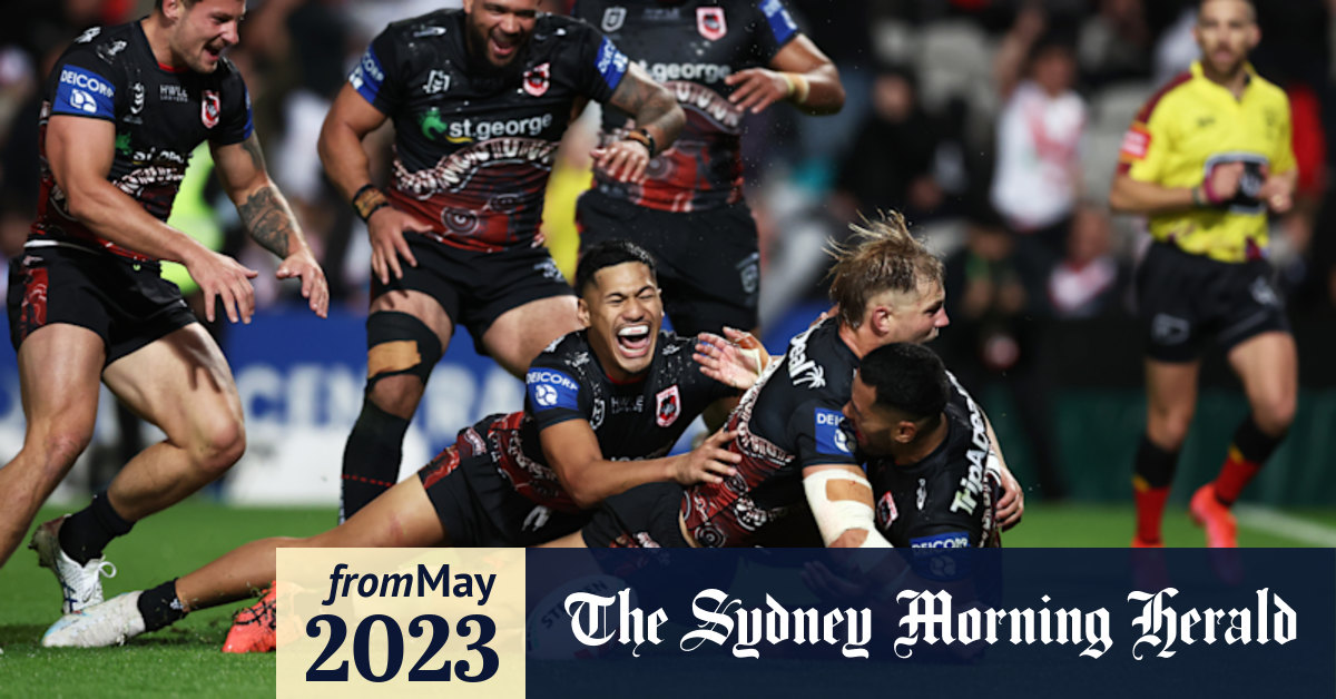 NRL 2023: St George Illawarra Dragons’ last-gasp win over Sydney ...