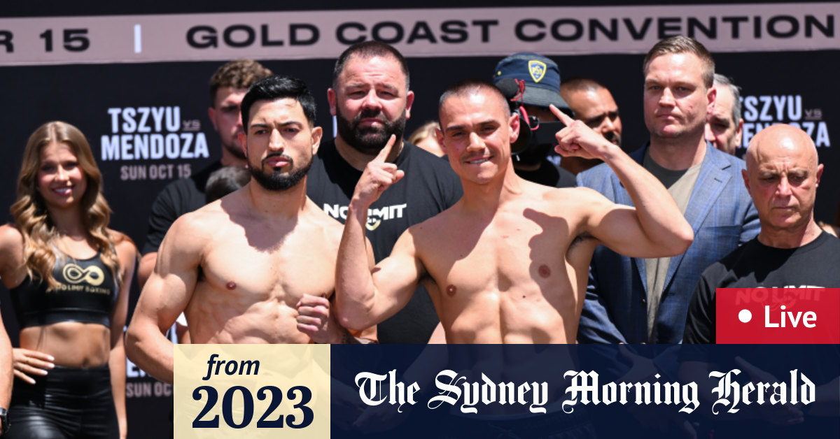Boxing LIVE updates: Tim Tszyu v Brian Mendoza results, scores, how to ...