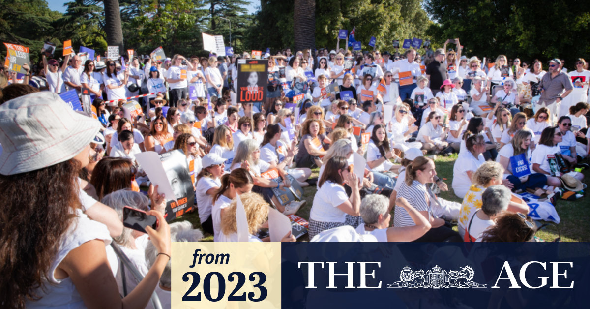 Melbourne vigil demands more solidarity with Israeli women