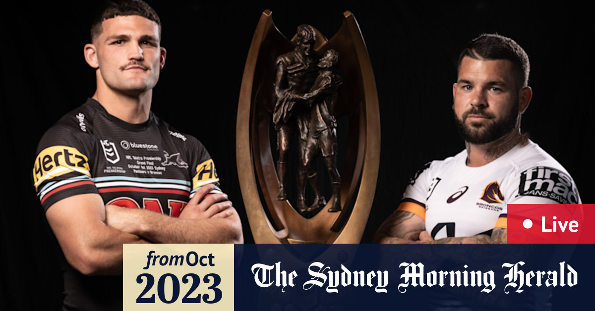 NRL grand final 2023 LIVE updates: Penrith Panthers v Brisbanr Broncos ...