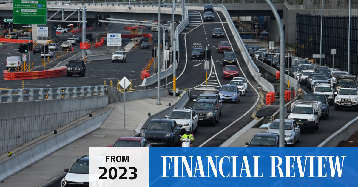 Rozelle Interchange road designs were kept from Infrastructure ...