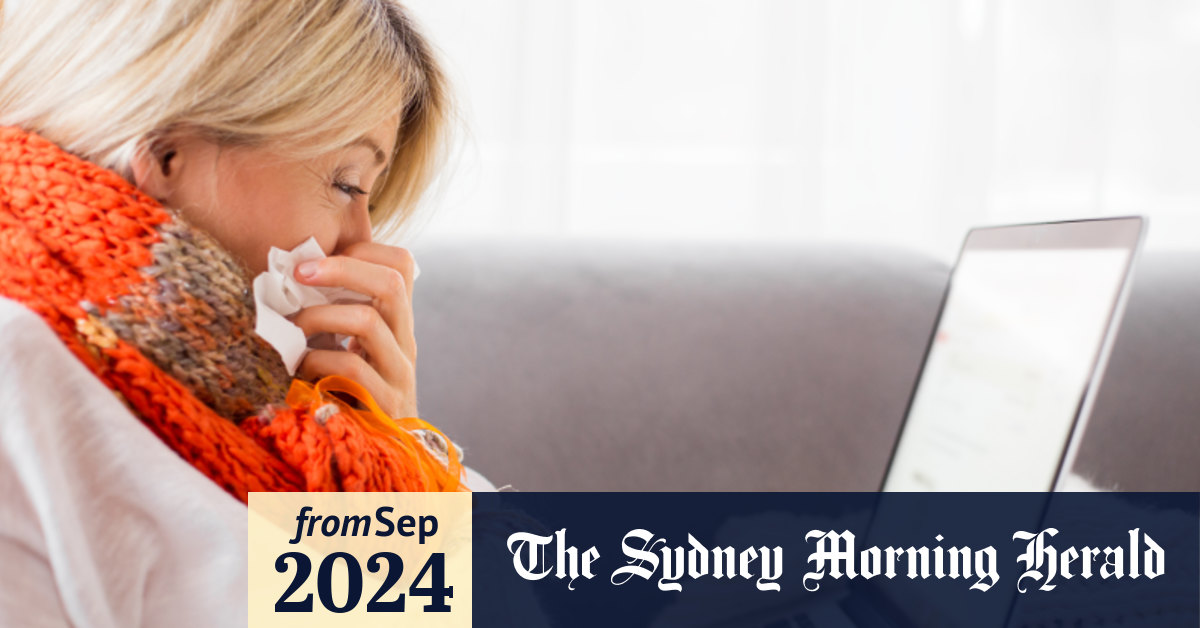 Sick leave up in August as more Australians come down with flu, COVID