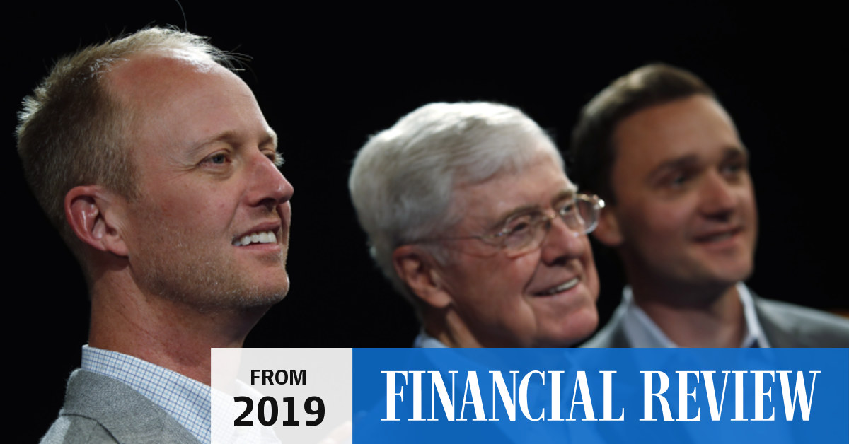 Koch heir apparent emerges with tech bets