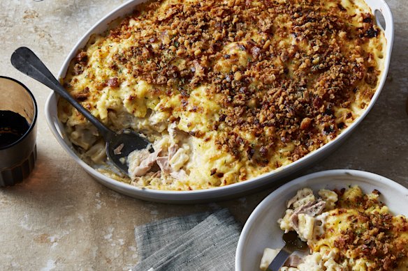 Tuna mornay recipe by Adam Liaw