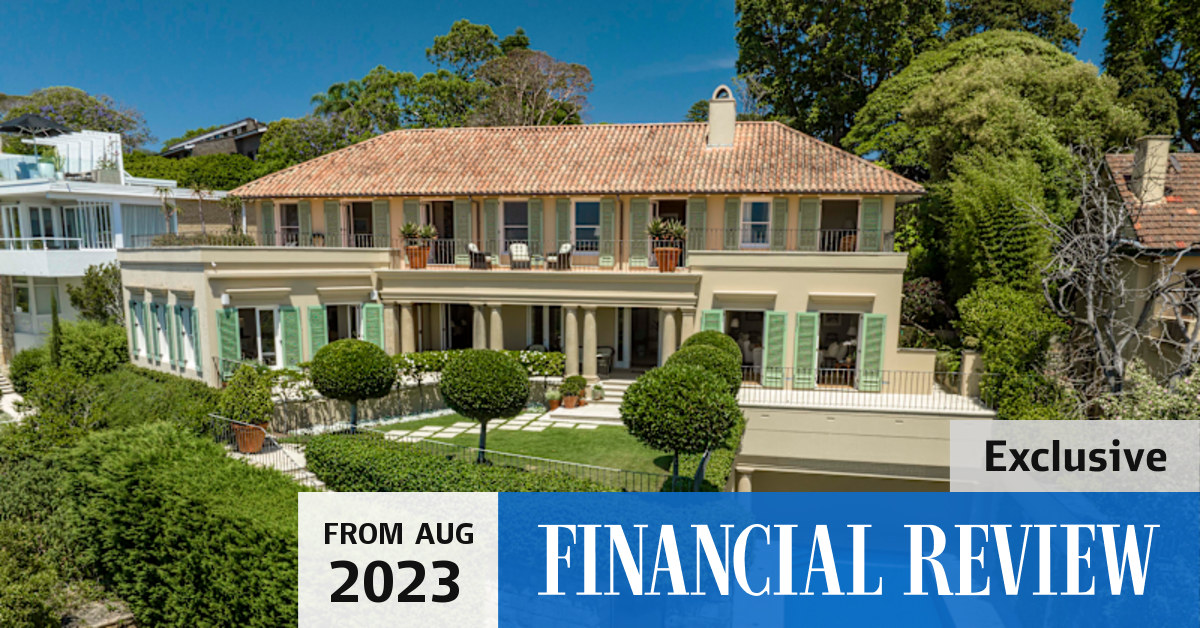 Luxury property: Stockbroker Keiran Horth and lawyer Sarah Druce behind ...