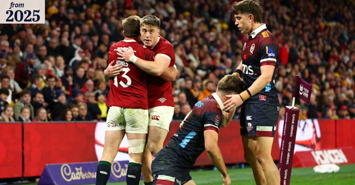 Lions Tour 2025: Queensland Reds v British & Irish Lions scores ...